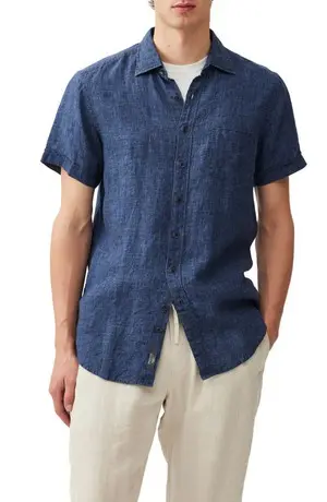 Men's Woven Button Up Shirts