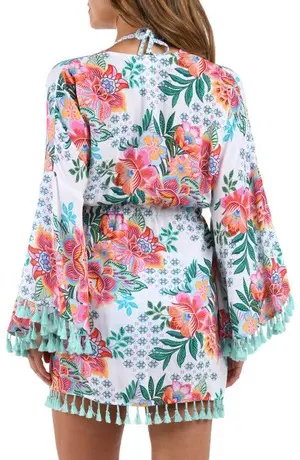 La Blanca Riviera Tie Front Cover-up