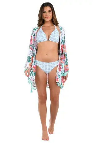 La Blanca Riviera Tie Front Cover-up