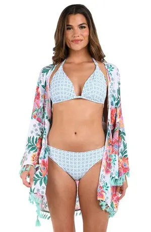 La Blanca Riviera Tie Front Cover-up