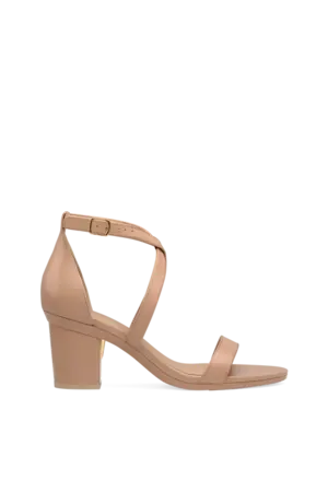 PASHION FOOTWEAR The Sandal 3" Block Convertible Heel
