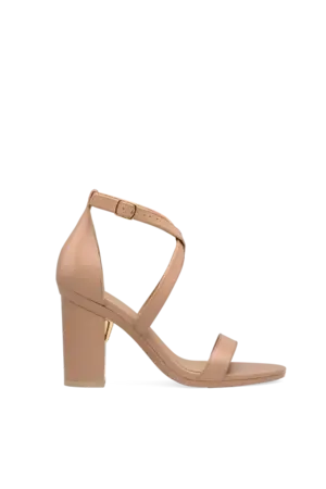 PASHION FOOTWEAR The Sandal 4" Block Convertible Heel