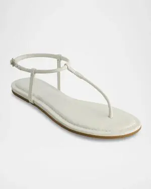 Bernardo Bernardo Hercu Leather Sandals White
