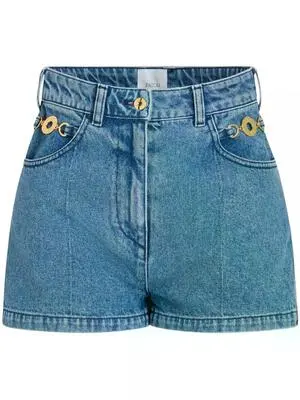 Patou Denim Mini Shorts