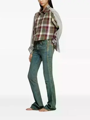 DIESEL® X Timberland Checked Shirt - Green