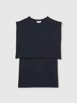 REISS Carmen Double-layer Top