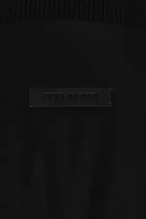 Fear Of God High Neck Bomber Jacket - Black