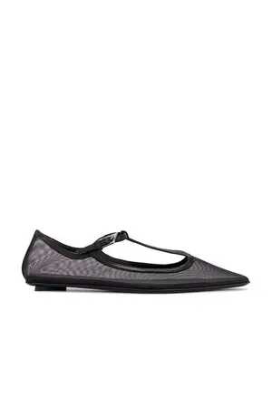 Attico Square Toe Flats For Women