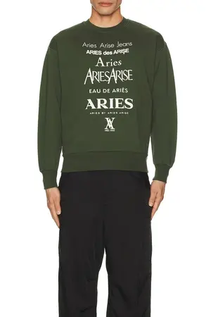 Aries Perfume Graphic Sweatshirt