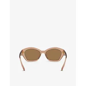 Michael Kors Irregular Sunglasses - Brown