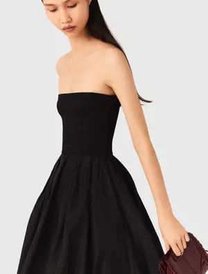 Maje Strapless Maxi Dress
