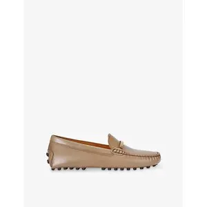 Tod's Contrast Stitching Loafers For Men