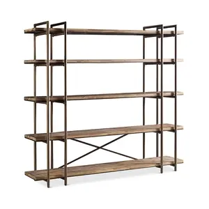 HOOKER FURNITURE Studio 7h Scaffold Entertainment-bookcase Wall - Light Wood
