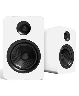 KANTO Yup6 Passive Bookshelf Speakers Pair - White
