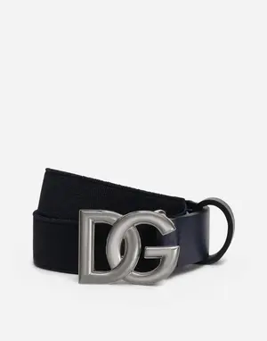 Dolce & Gabbana Dolce & Gabbana Belt With DG Logo Blue