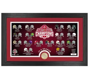 HIGHLAND MINT Ohio State 2025 Cfp Champ Dueling Frame