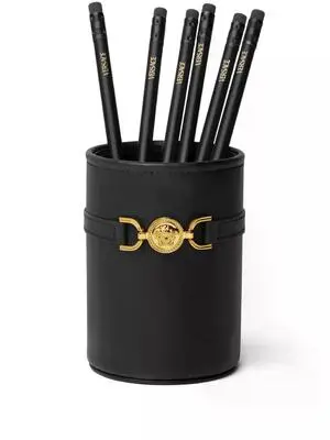 Versace Medusa '95 Pencil Holder Set - Black