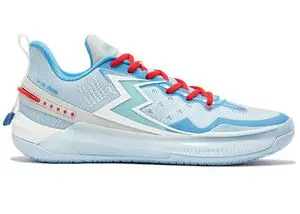 361 DEGREES Big3 5.0 Quick Firefighter Sneakers - Light Blue/white/red