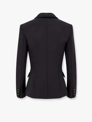 Elisabetta Franchi Double-breasted Blazer With Covered Buttons