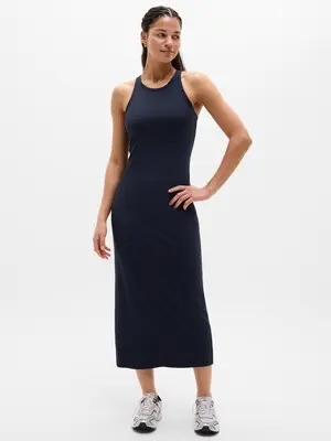 Athleta Signature Rib Maxi Dress - Navy