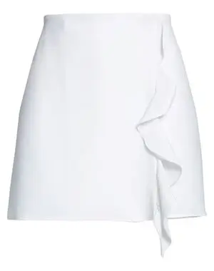 Armani Exchange Mini Wrap Skirt - White