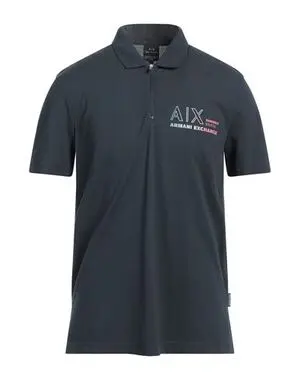 Armani Exchange Button Down Polos For Men