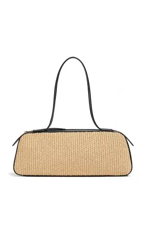 KHAITE Simona Raffia Shoulder Bag
