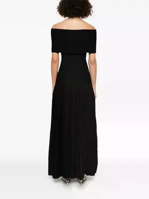 Khaite Ava Maxi Dress - Black