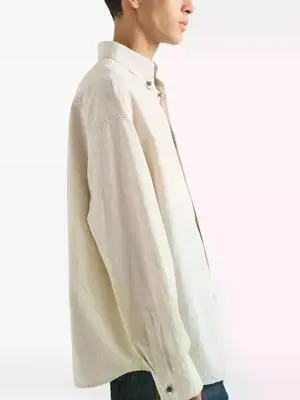 Prada Chambray Shirt - Neutrals