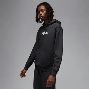 JORDAN Mvp Pullover Fleece Hoodie - Black