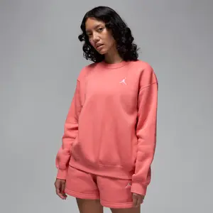 JORDAN Brooklyn Fleece Crew-neck Sweatshirt - Pink