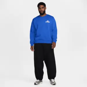 Nike Club Fleece Crew - Blue
