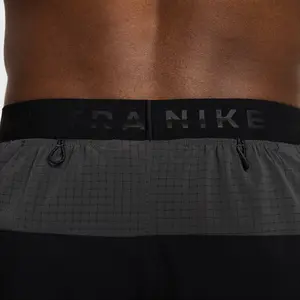 Nike Trail Dri-fit 6" Brief-lined Running Shorts - Black