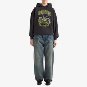 GANNI Isoli Cherries Oversized Hoodie