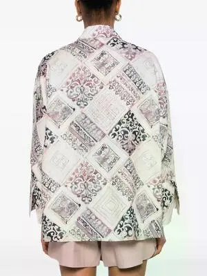 Eleventy Geometric-print Shirt