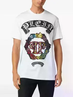 Philipp Plein Strass Smile T-shirt