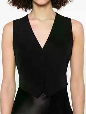 Liu Jo Waistcoat Detail Maxi Dress