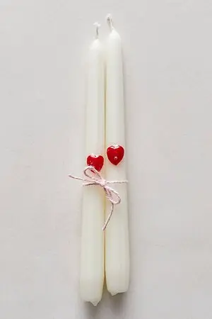 ANNA + NINA Icon Taper Candles - Heart