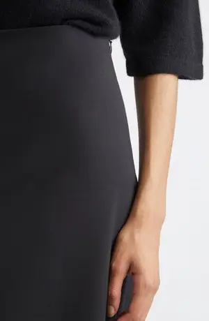 Loulou De Saison Samos Stretch Wool Pencil Skirt