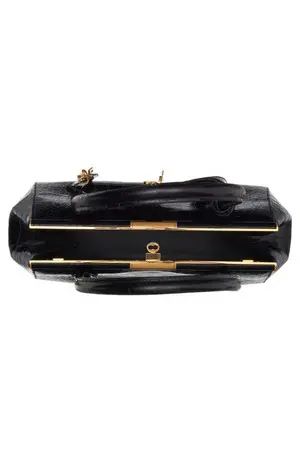 Dolce & Gabbana Marlene Embossed Satchel - Nero