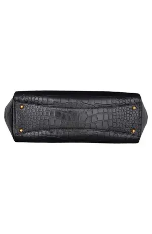 Dolce & Gabbana Marlene Embossed Satchel - Nero