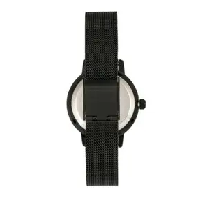 SOPHIE AND FREDA Cambridge Swarovski Crystal Bracelet Watch - Black