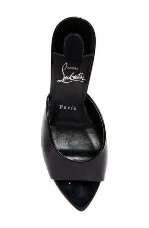 CHRISTIAN LOUBOUTIN Miss Z Pointed-toe Sandals - Black