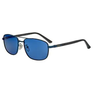 BREED Gotham Polarized Sunglasses - Navy/blue