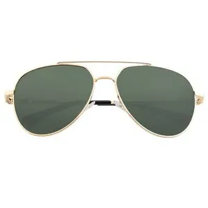 BREED Lyra Aviator Sunglasses - Gold/black