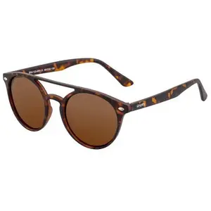 SIMPLIFY SIMPLIFY Finley Round Frame Polarized Sunglasses Tortoise/brown