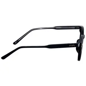 SIMPLIFY Alexander Polarized Sunglasses - Black/green