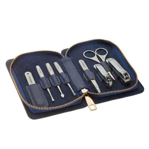 BREED Katana 8 Piece Surgical Steel Groom Kit - Blue