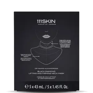 111SKIN Black Diamond Lifting And Firming Neck Mask - One-color