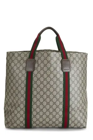Gucci Gg Supreme Canvas Tote